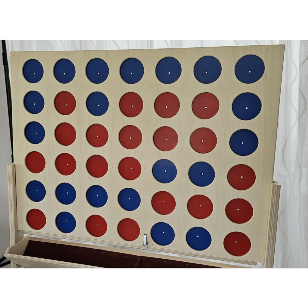 Reuze vier op een rij - Authentieke houten spelen
